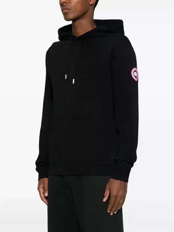 Canada Goose Logo-patch Drawstring Hoodie
