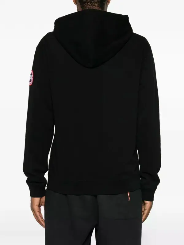 Canada Goose Logo-patch Drawstring Hoodie