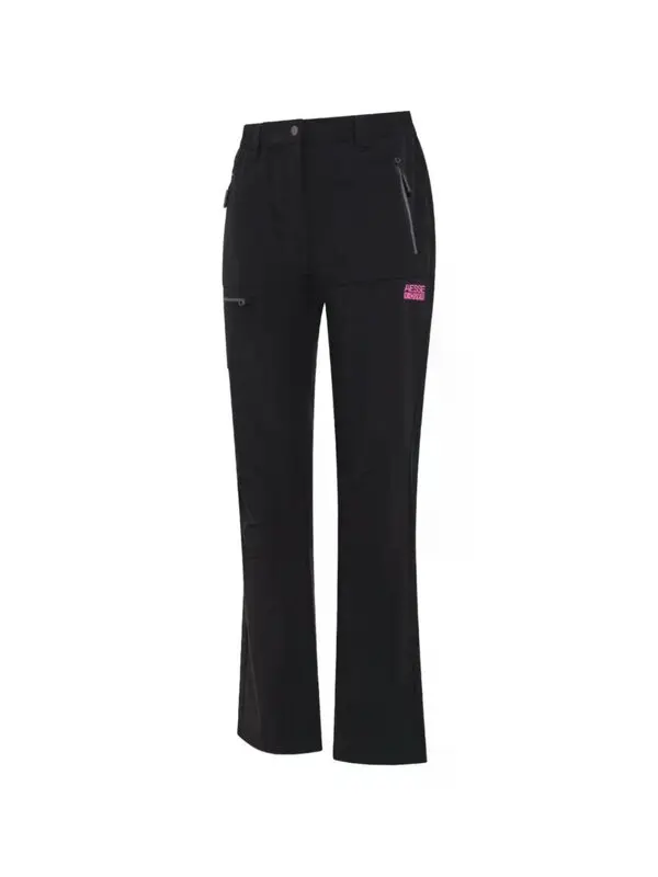 AESSE Alta Logo-print Straight-leg Trousers