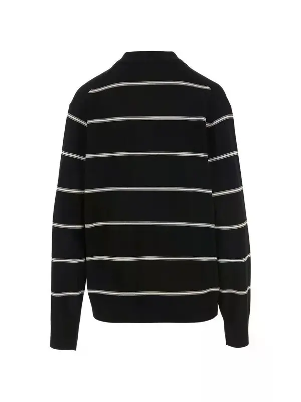 THE GARMENT Striped Button-down Polo