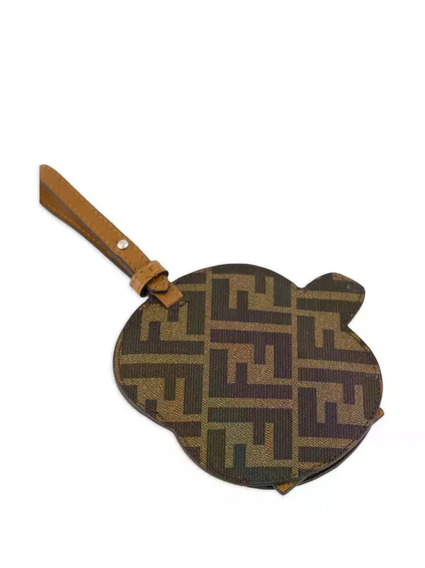 Fendi Ff Logo-print Coffee-cup Key Ring