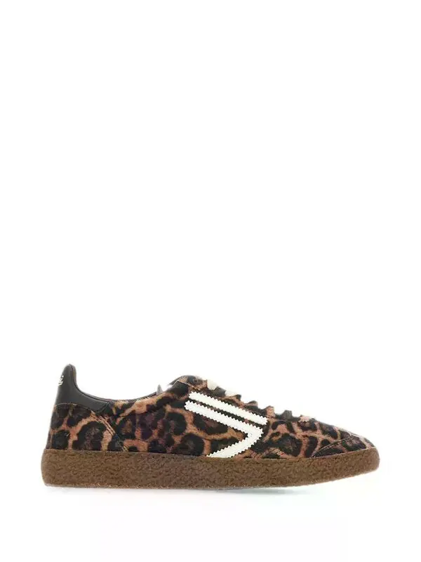 PURAAI 6.01 Xs Leopard-print Sneakers - Brown
