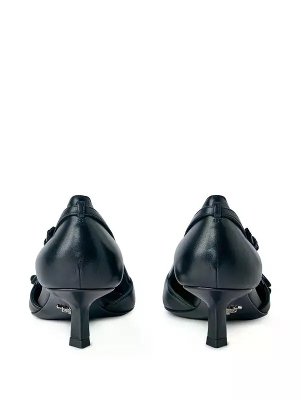Prada Bow-detail Slingback Pumps