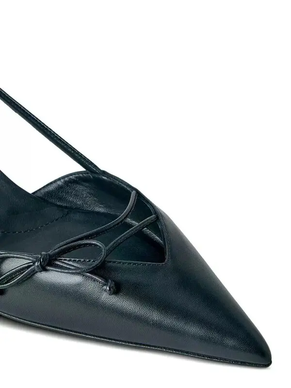 Prada Bow-detail Slingback Pumps