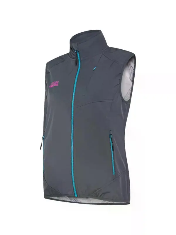 AESSE Rio Logo-print Zip-up Gilet