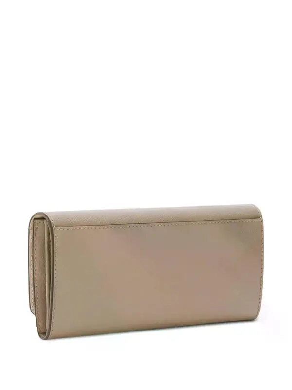 Furla Logo-plaque Grained-leather Wallet