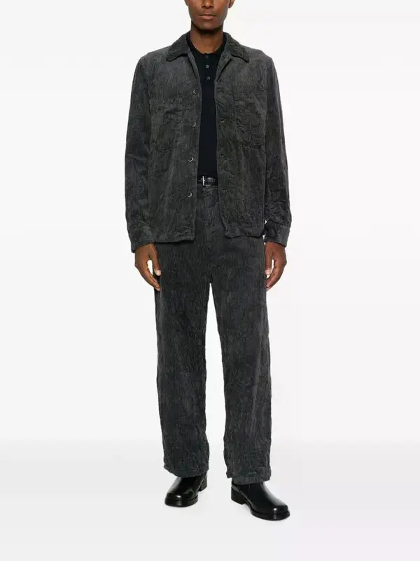 Barena Venezia Galon Corduroy Trousers - Grey
