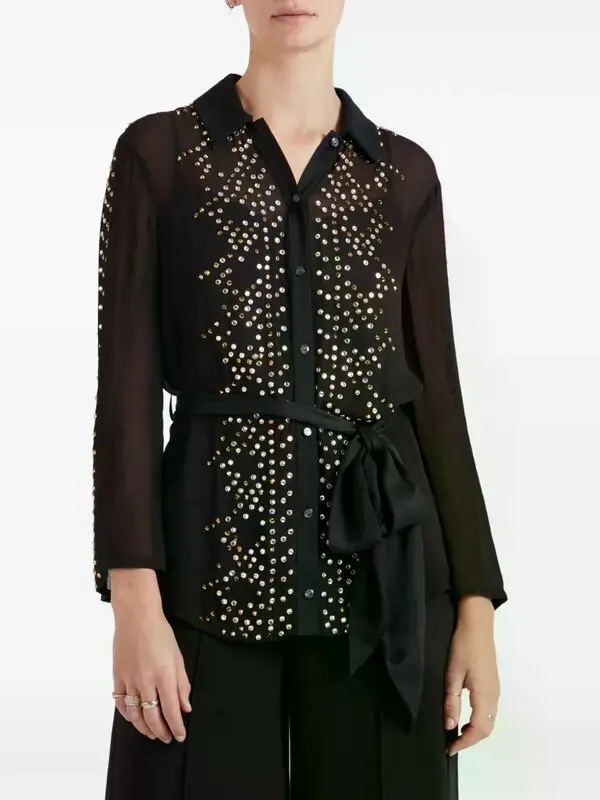 TEMPERLEY LONDON Stud-embellished Oberon Shirt