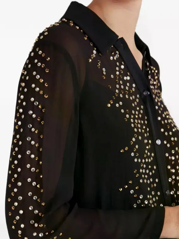 TEMPERLEY LONDON Stud-embellished Oberon Shirt