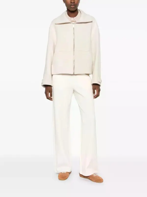 SEMICOUTURE Zip-up Button-cuff Jacket