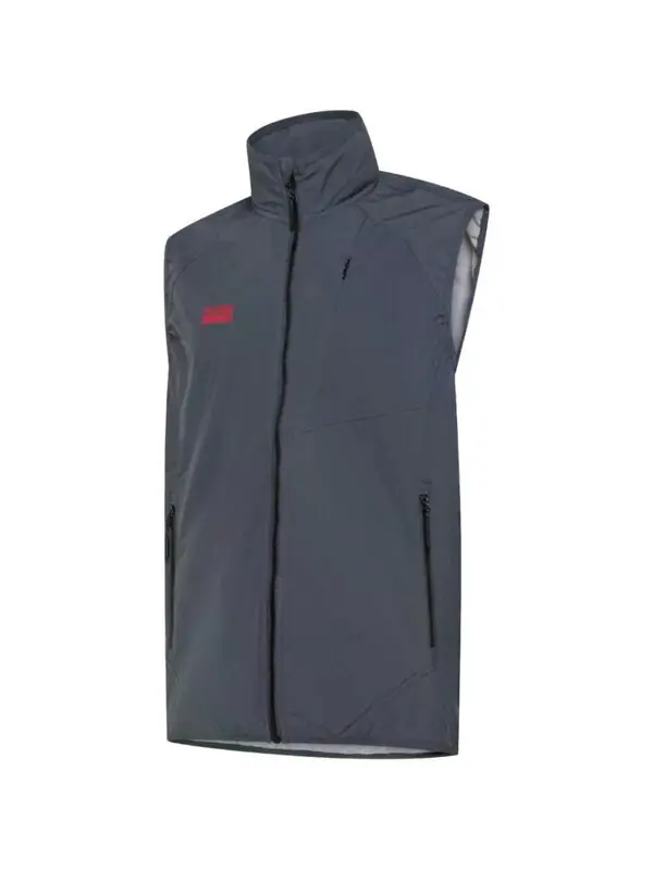 AESSE Rio Logo Zip-up Gilet