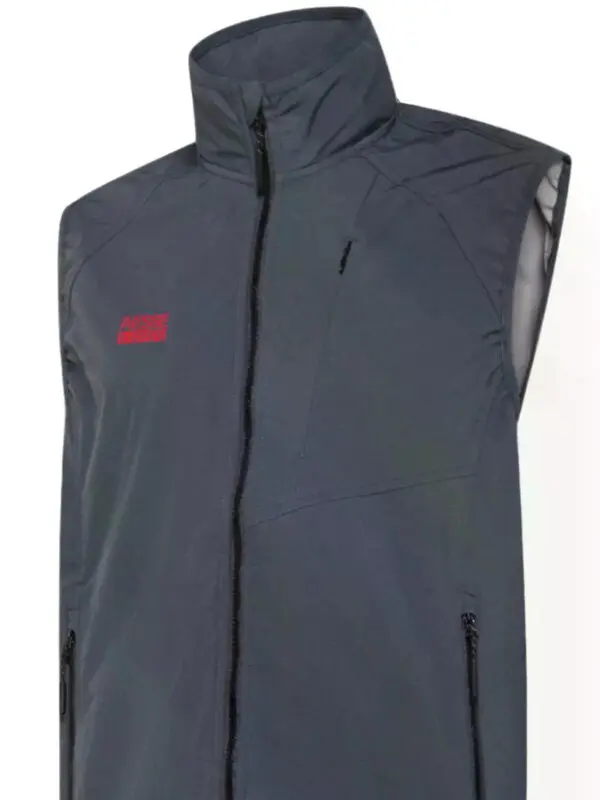 AESSE Rio Logo Zip-up Gilet