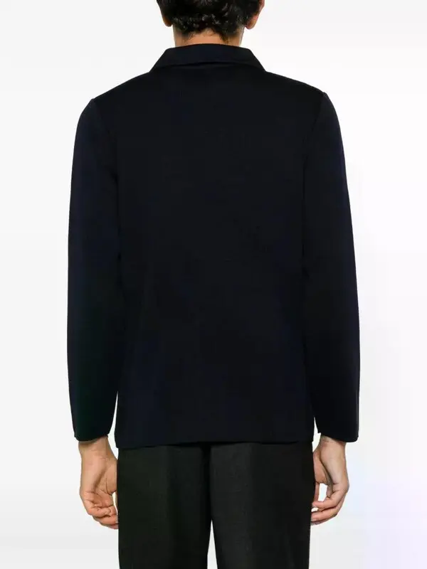 LARDINI Button-up Patch-pocket Jacket