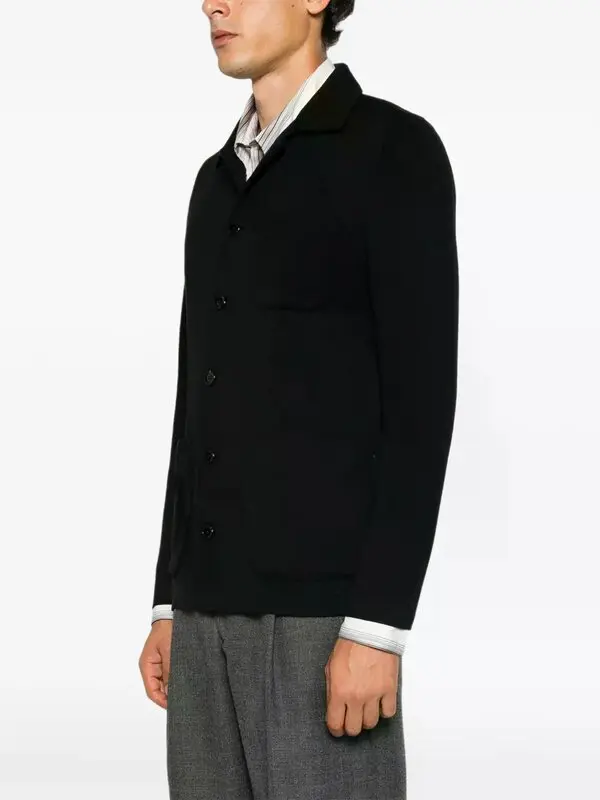 LARDINI Patch-pocket Button-up Jacket