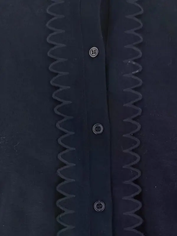 THE GARMENT Bergen Scalloped-trim Cardigan