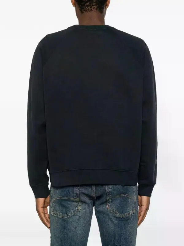 Emporio Armani Logo Print Raglan Sleeve Sweatshirt