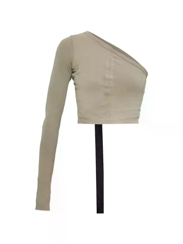 Rick Owens One-shoulder Top - Neutrals