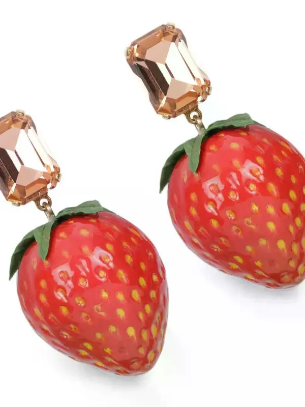 JENNIFER BEHR Fragola Strawberry Earrings