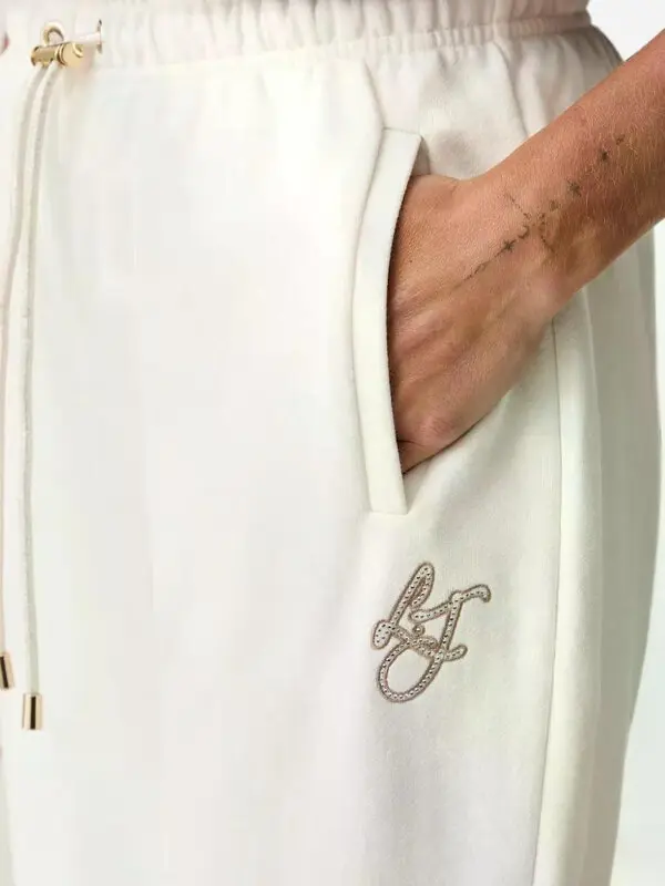 Liu Jo Logo-embroidered Drawstring Track Pants