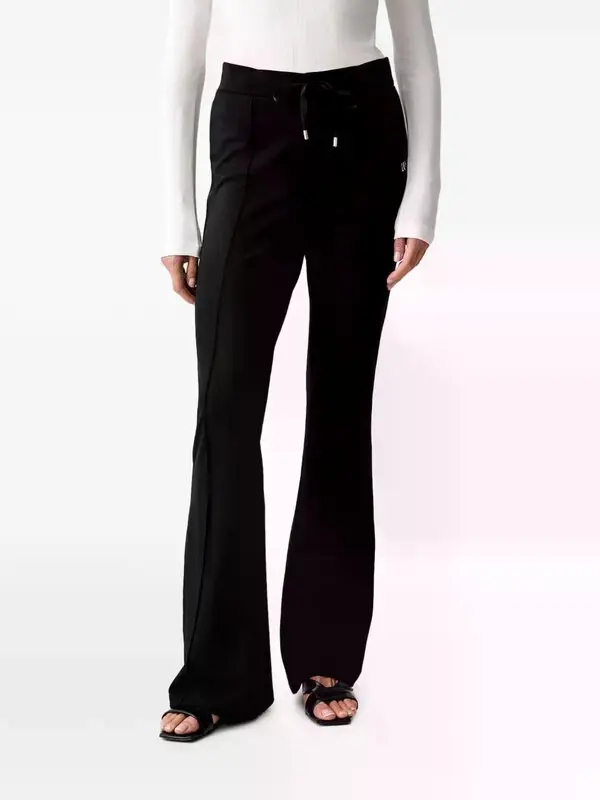 Liu Jo Logo-print Drawstring-waist Track Pants - Black