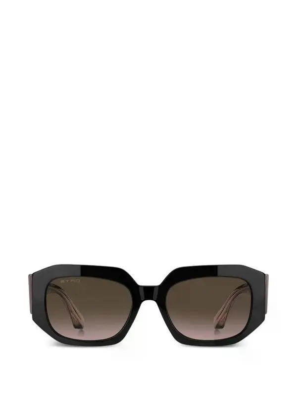 Etro Rectangle Frame Sunglasses - Black
