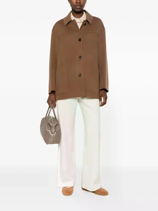 Max Mara Button-fastening Patch-pocket Jacket