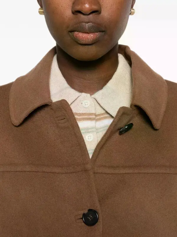 Max Mara Button-fastening Patch-pocket Jacket