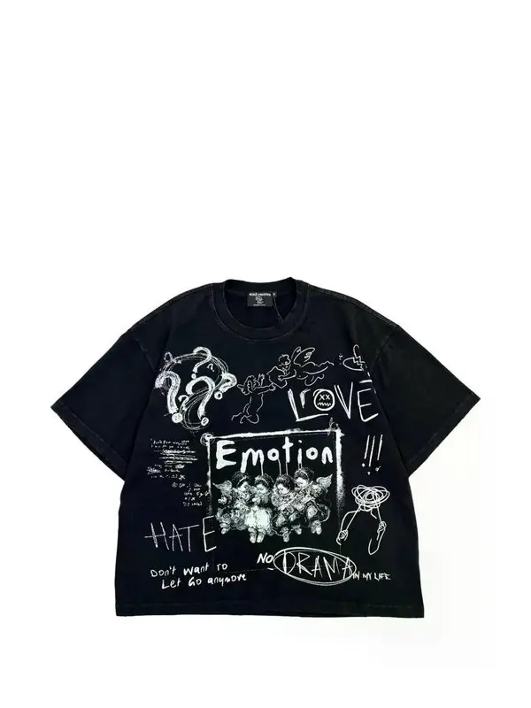 Mixed Emotion Chaos Graphic-print T-shirt