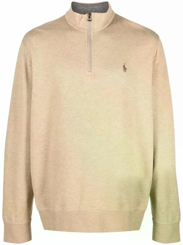 Polo Ralph Lauren Polo Pony-embroidered Jumper - Neutrals