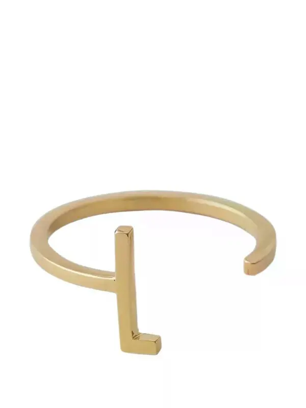 DESIGN LETTERS Letter-motif Open Ring