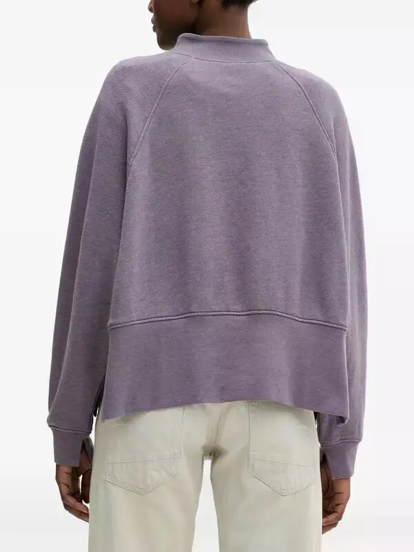 SESSUN Oliveira Raglan-sleeve Sweatshirt