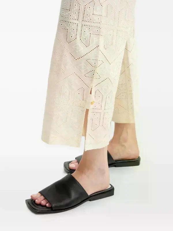 SESSUN Allindy Embroidered Flared Trousers