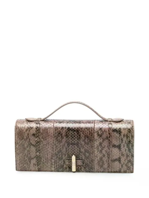 MALONE SOULIERS May Snake-effect Leather Tote Bag
