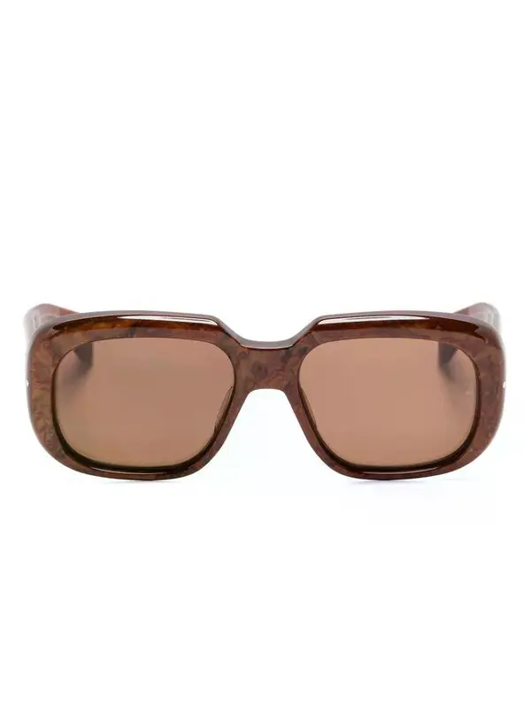 JACQUES MARIE MAGE Kobo Sunglasses - Brown