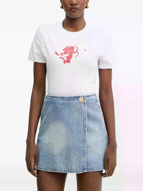 Armani Exchange Logo-print Cotton T-shirt - White