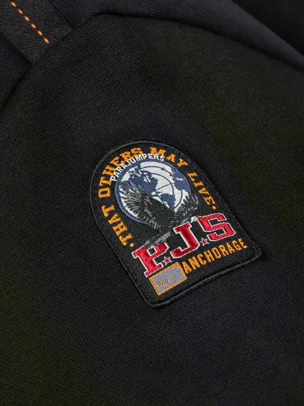 PARAJUMPERS Broad Peak Logo-patch Zip-fastening Sweater