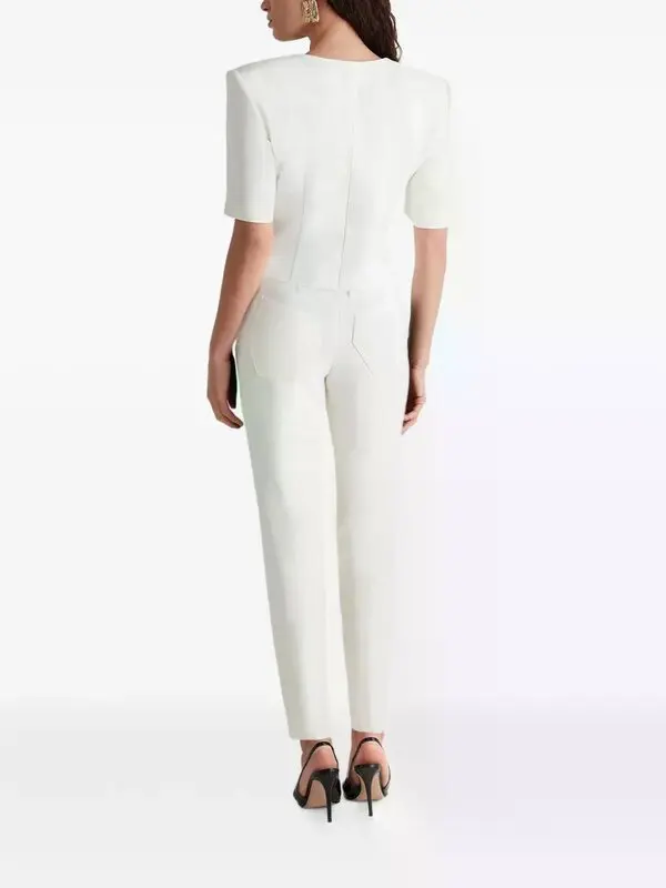 VIOLANTE NESSI Serrier Sculptural Heart-neck Top