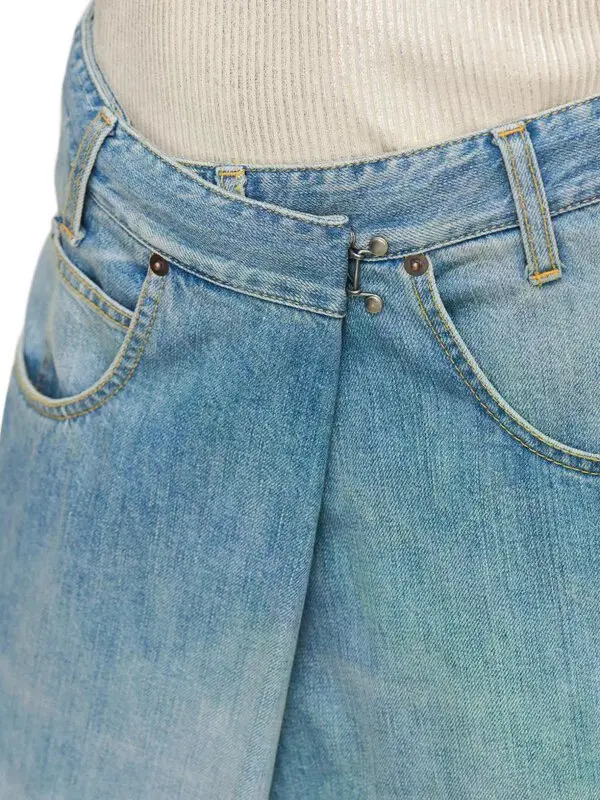 MAISON MARGIELA Wrap-front Denim Jeans