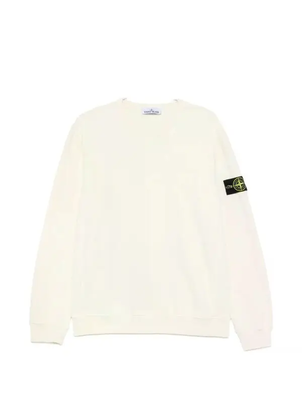 Stone Island Logo-patch Sweatshirt - Neutrals