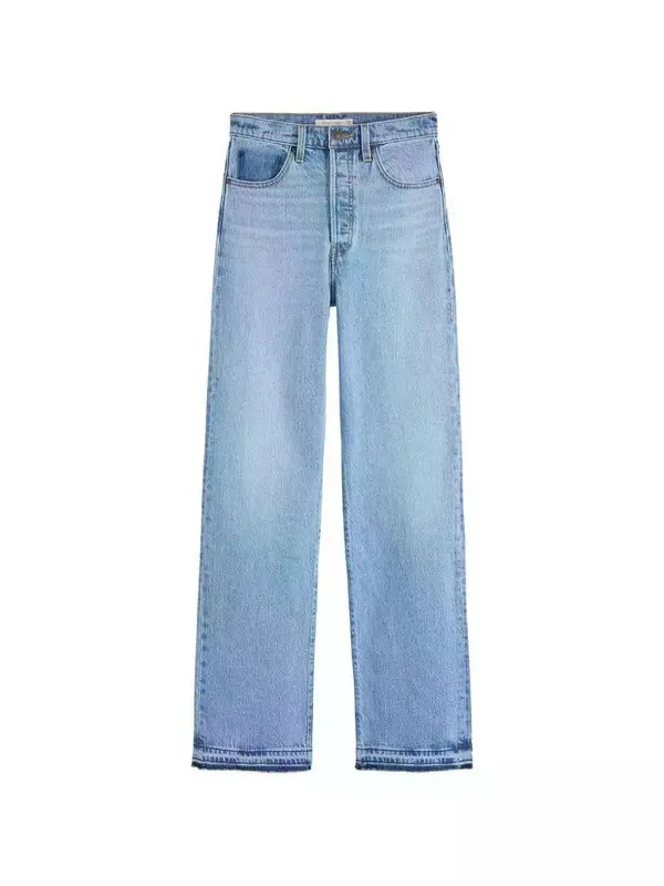 LEVI'S Ribcage Straight-leg Jeans - Blue