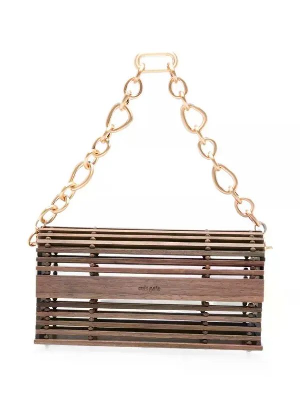 Cult Gaia Sylva Chain-link Shoulder Bag