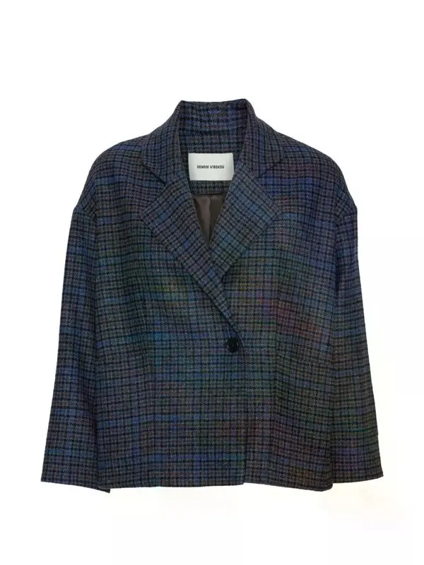 Henrik Vibskov Shady Check-pattern Jacket