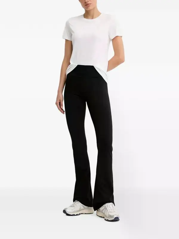 EA7 Logo-plaque Flared Trousers