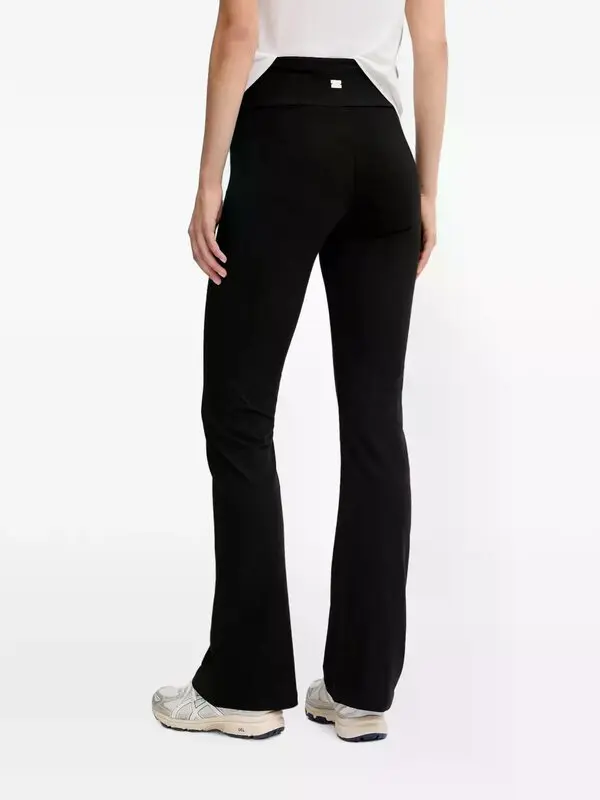 EA7 Logo-plaque Flared Trousers