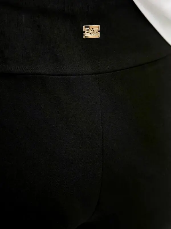 EA7 Logo-plaque Flared Trousers