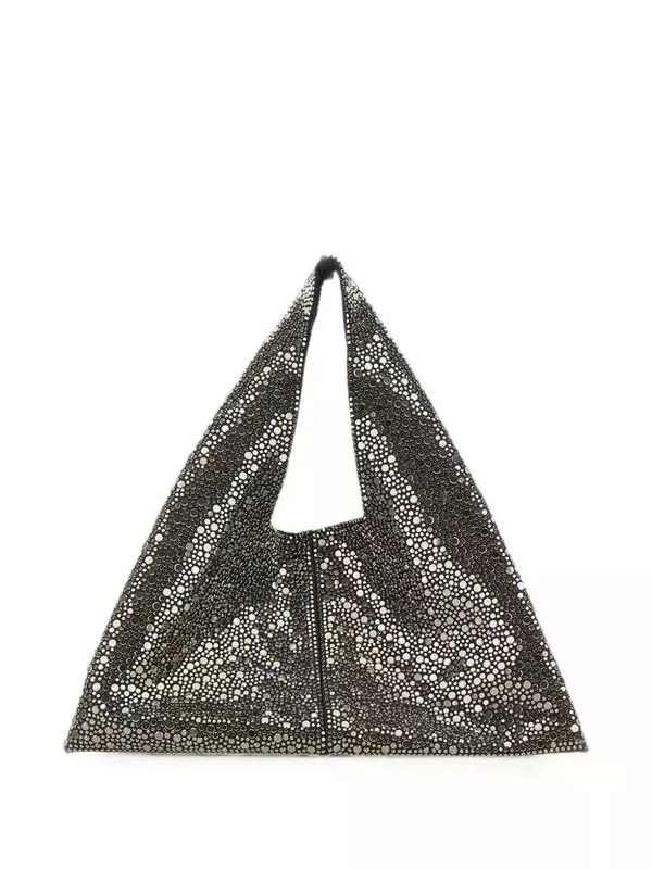 TWENTY FOURHAITCH Fenix Rhinestone-embellished Shoulder Bag