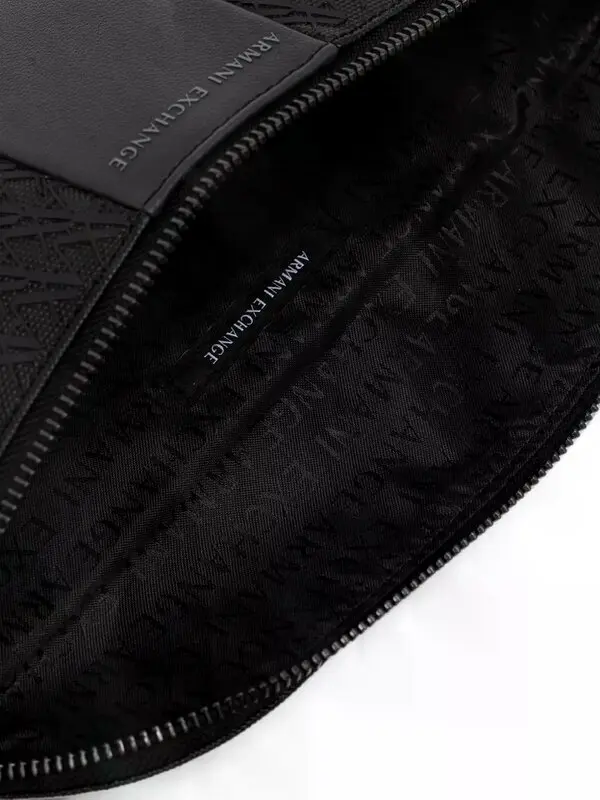 Armani Exchange Monogram-patterned Belt Bag