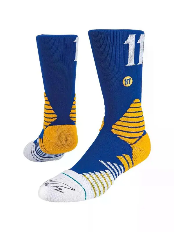 Stance Nba Golden State Warriors Crew Socks - Blue