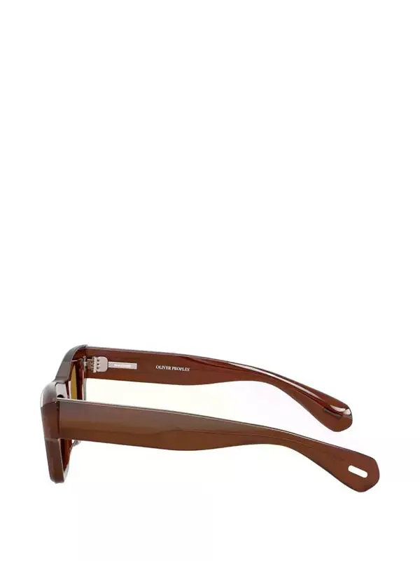 Oliver Spencer Edition 3 Geometric-frame Sunglasses