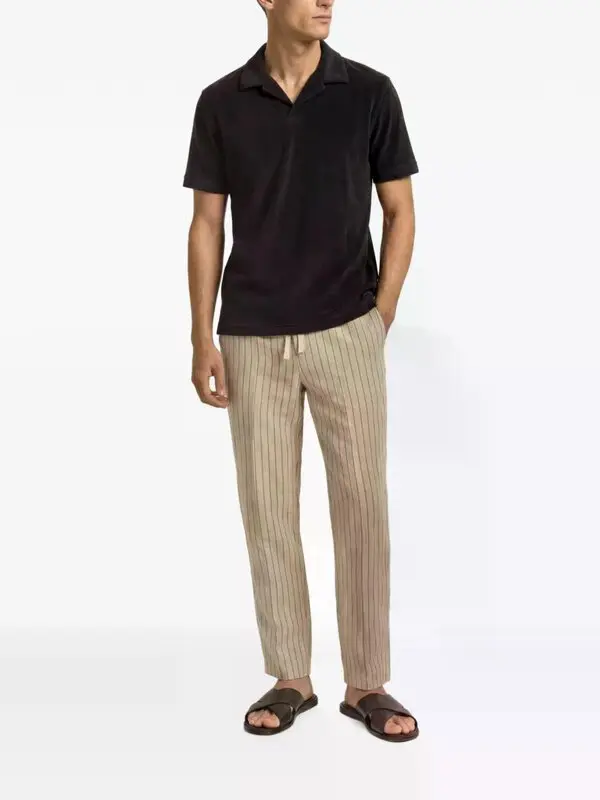 Orlebar Brown Terry Resort Polo-collar T-shirt
